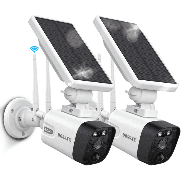 (Solar Powered Wireless Camera 3.0MP)WiFi Home Surveillance Camera with ...