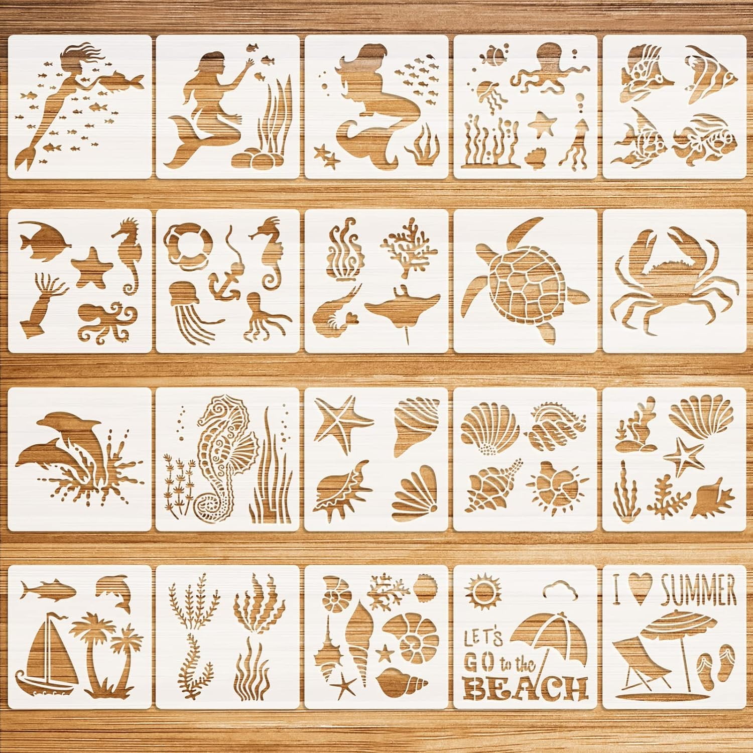 Summer Stencils Printable