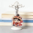 OP Chibi Food Acrylic Keychain | Luffy Sanji Law | Anime Backpack Charm ...