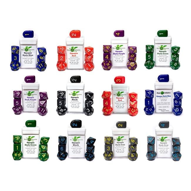 OP Sampler Bundle 7-Set Dice Board Game in Assorted Color - 12 Piece ...