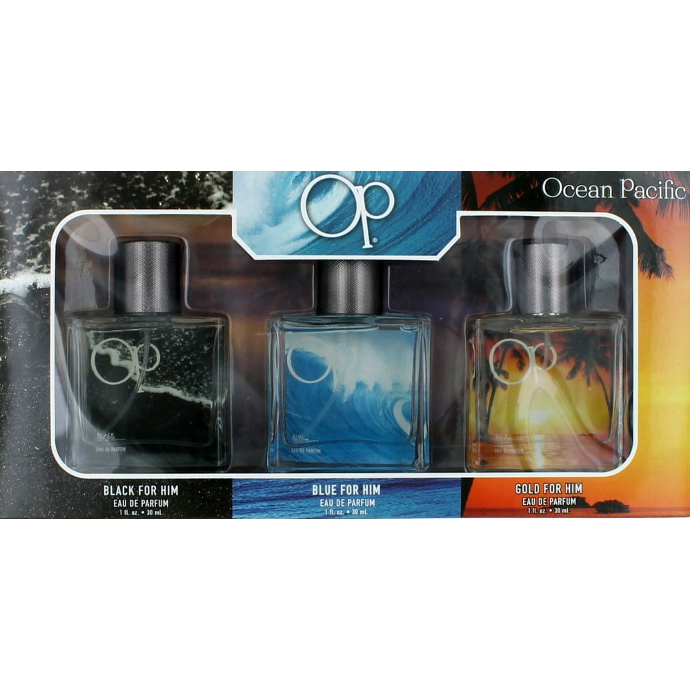 OP by Ocean Pacific, 3 Piece Fragrance Gift Collection for Men ...