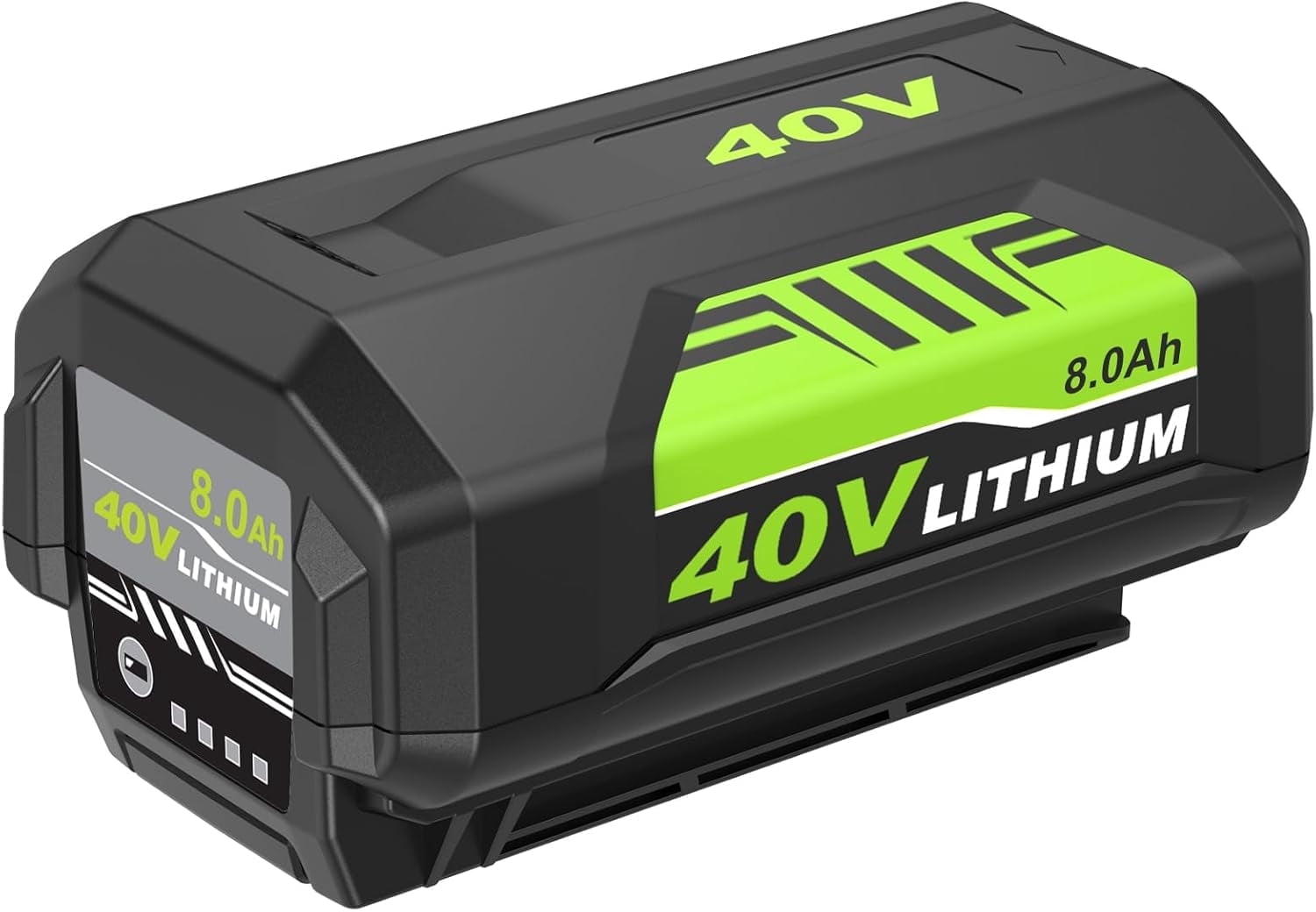 OP4026 8.0Ah Replacement for Ryobi 40V Battery Compatible with Ryobi 40 ...