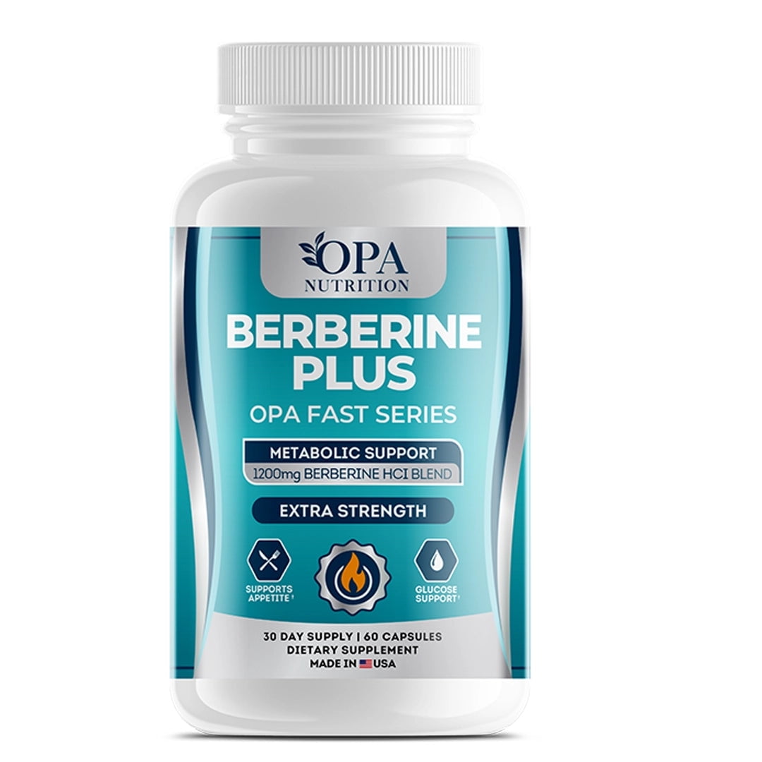 OPA Berberine Plus Plant-Based Metabolic Support 60ct - Walmart.com