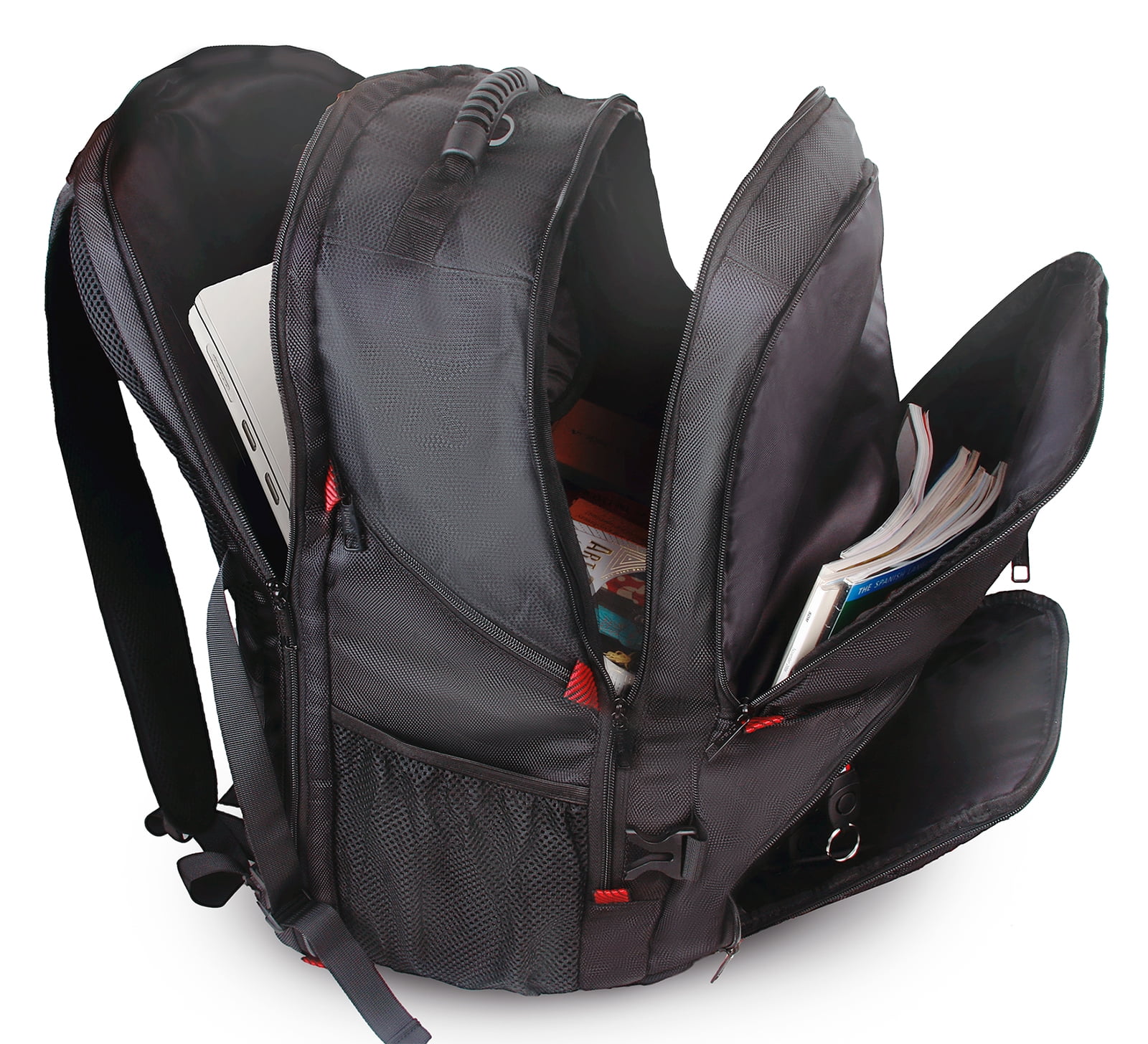 OPACK 18.4" Laptop Backpack - TSA Friendly, Anti-Theft, Waterproof, USB ...