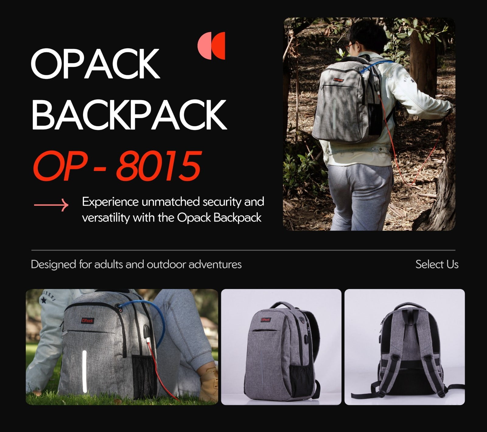 OPACK Guardian RFID Blocking Backpack Secure Your Essentials - Walmart.com
