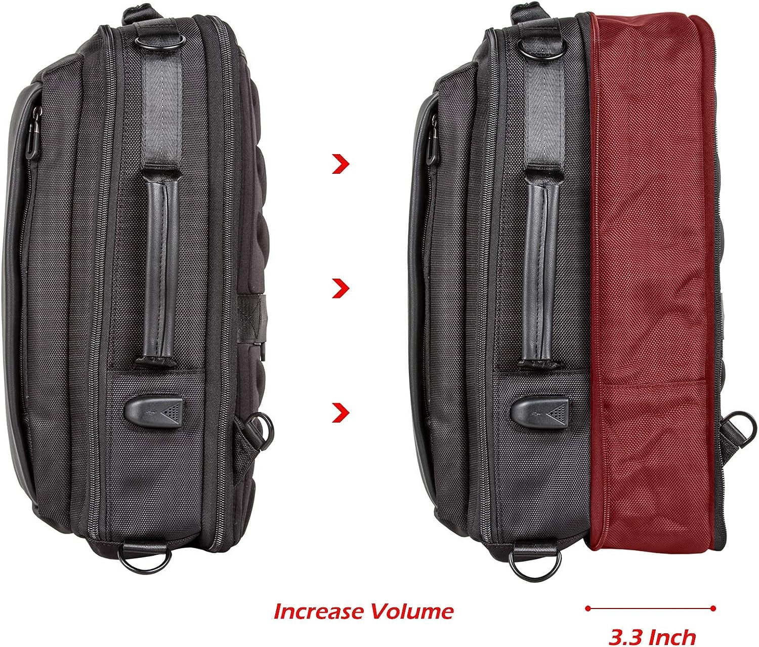 OPACK Rfid Anti-Theft Backpack 15.6-inch Laptop Business College ...