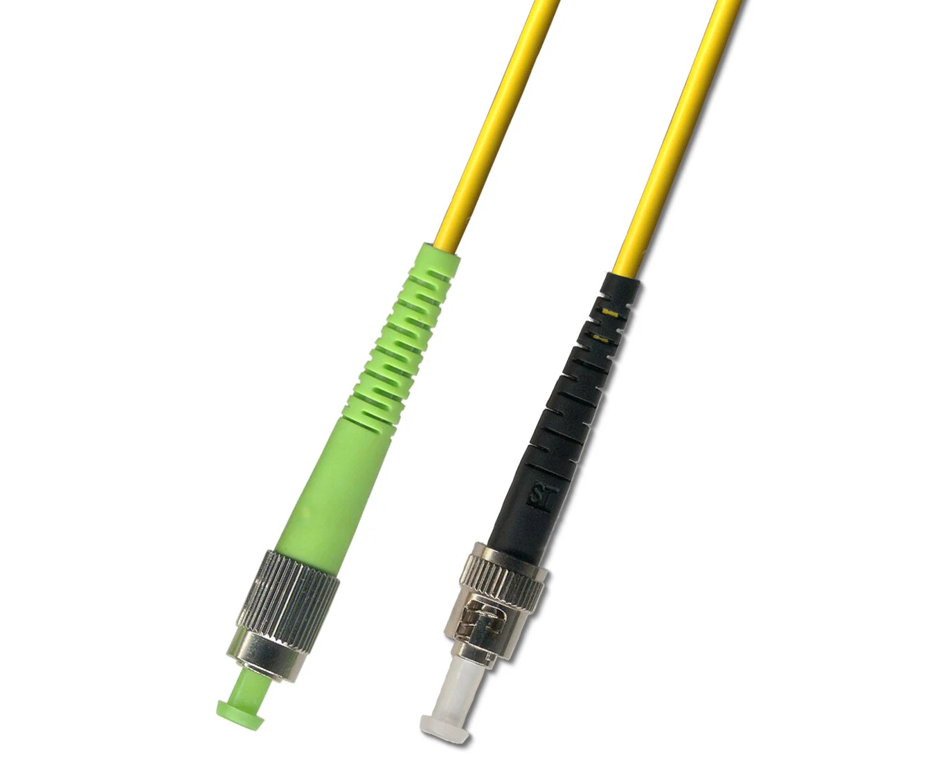 OPAL- 0.5M (1.64Ft) Os2 Fc/Apc To St/Upc Fiber Optic Cable Simplex ...