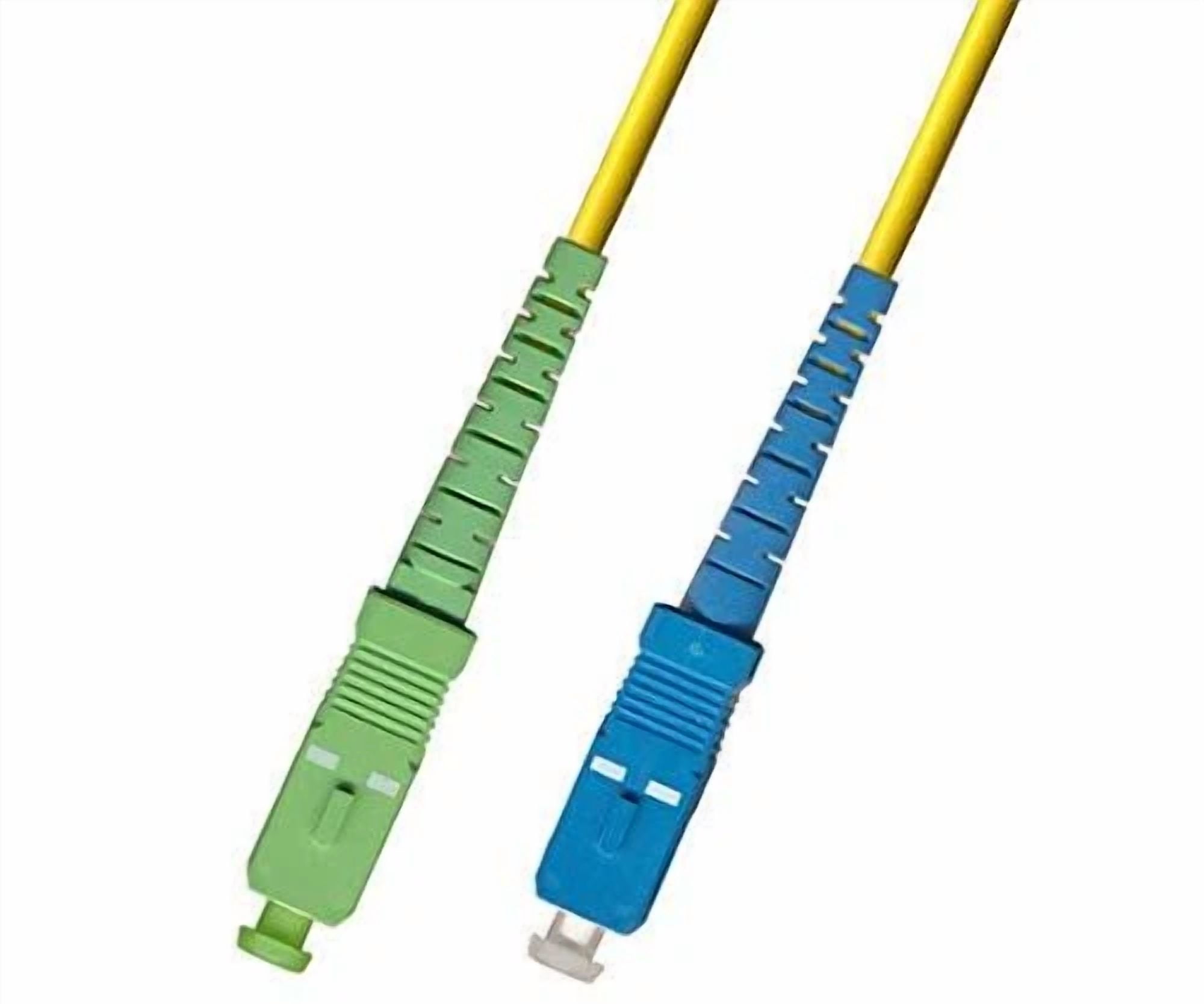 OPAL- 0.5M (1.64Ft) Os2 Sc/Apc To Sc/Upc Fiber Optic Cable Simplex ...