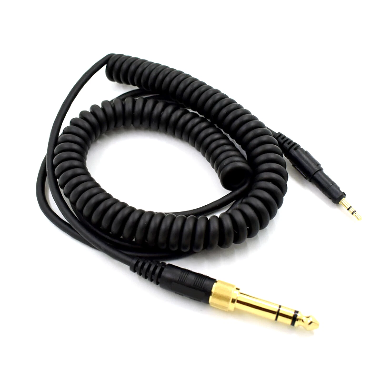 OPAL- 1.4M Audio Spring Coiled Cable For Ath-M40X & Ath-M50X Head ...