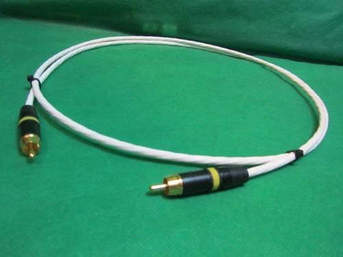 OPAL- 1 Ft Silver Plated Audiophile Interconnect S/Pdif Rca Digital ...