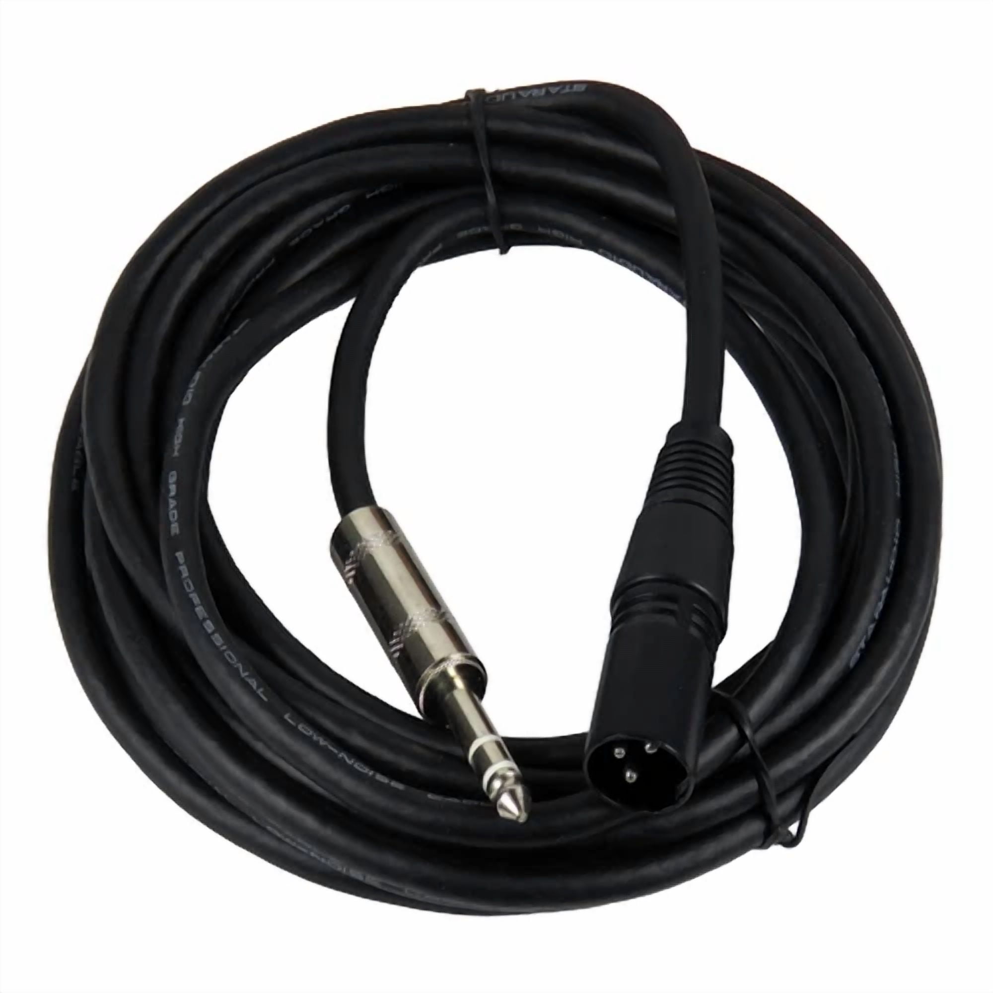 OPAL- 15Ft Xlr 3Pin Male To 6.35Mm 1/4" Stereo Mono Shielded Speaker ...
