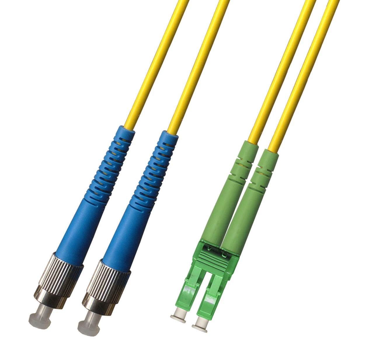 OPAL- 1M (3.28Ft) Os2 Fc/Upc To Lc/Apc Fiber Optic Cable Duplex ...