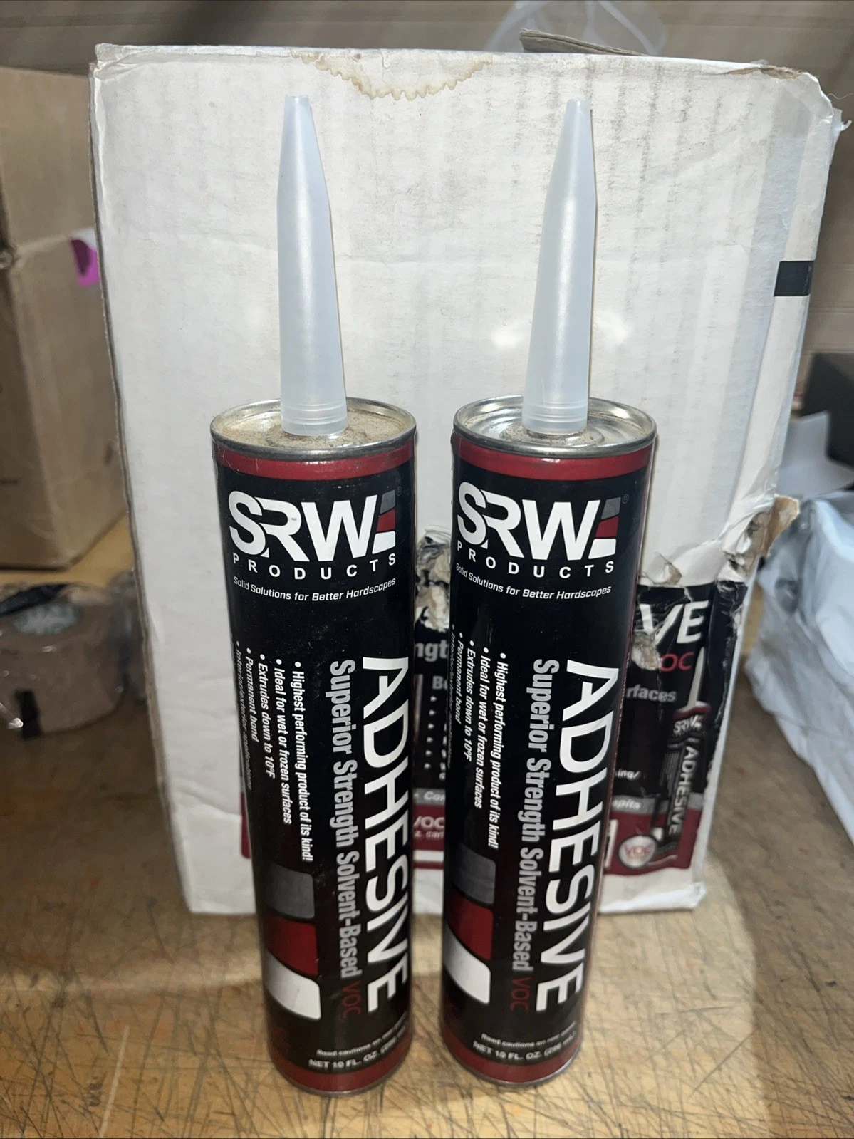 OPAL- 2 Pack! Srw Stone Masonry Retaining Wall Adhesive 10Oz. Ap 10 ...
