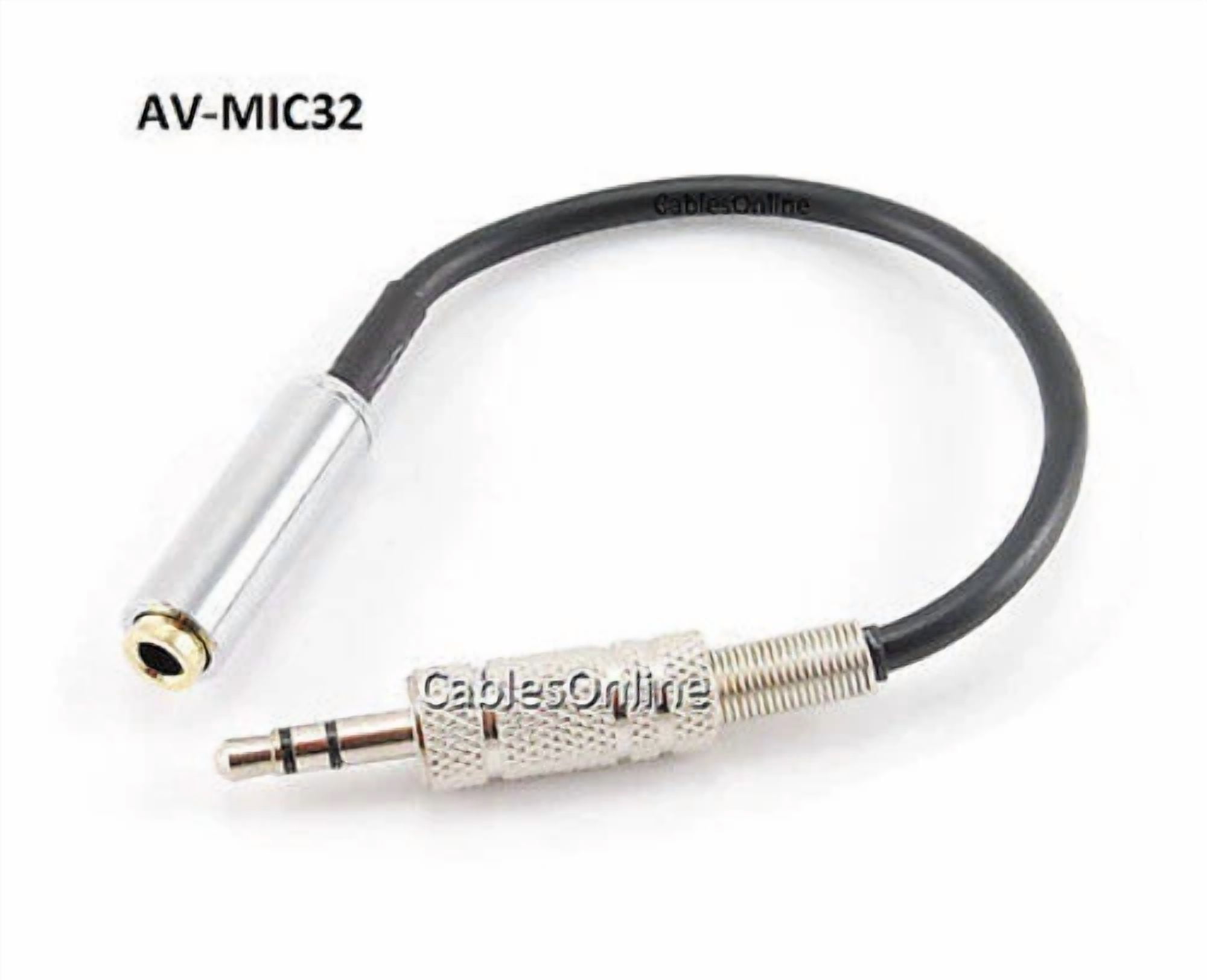 OPAL- 6" Stereo Rode Smartlav Mic Trrs To Trs Adapter Cable ...