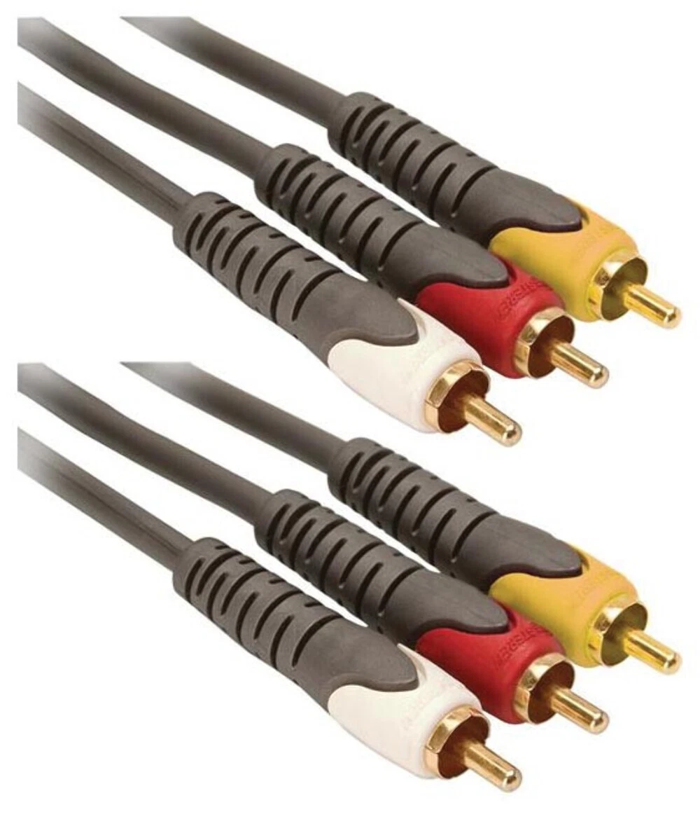 OPAL- 6Ft 3-Rca Composite A/V Cable Home Theater - Walmart.com