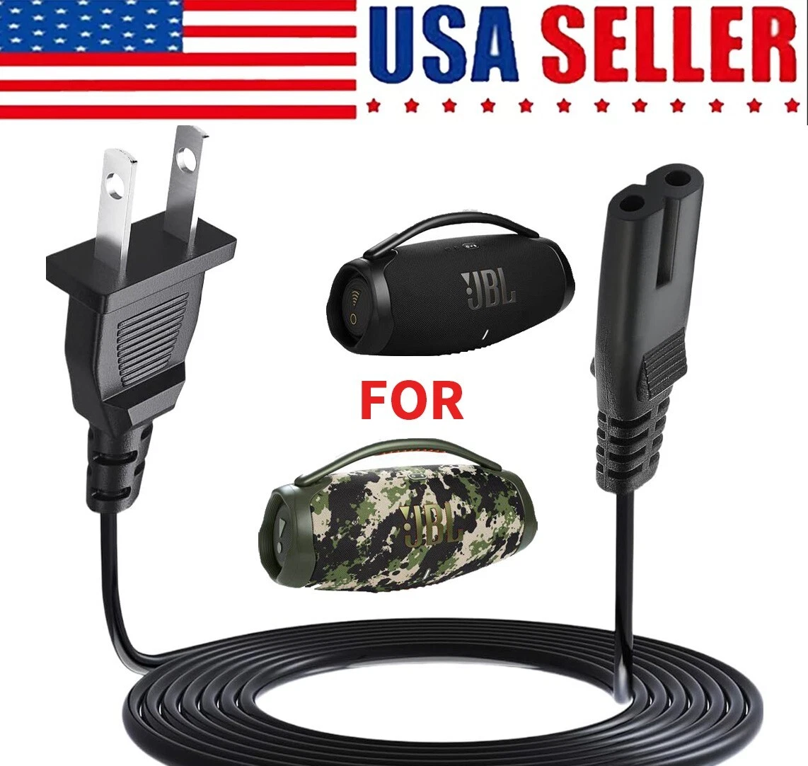 OPAL- Ac Power Cord Cable For Jbl Boombox 3 Portable Bluetooth Speaker ...