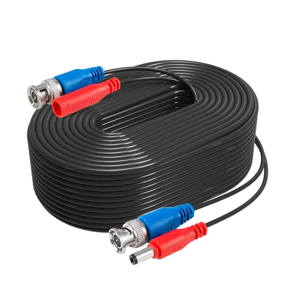 OPAL- Annke 1Pcs 100Ft/30M Special Extension Bnc Cable Power For Cctv ...