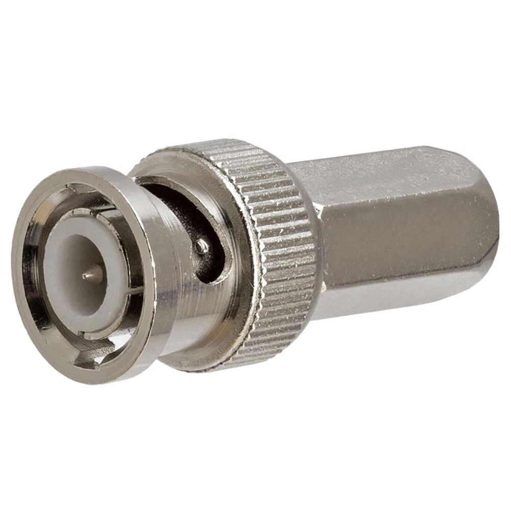 OPAL- Bnc Male Connector Twist On For Rg59 Coax Coaxial Cable Adapter ...