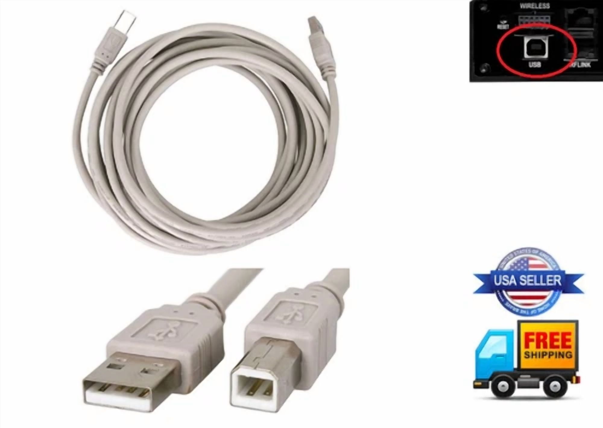 OPAL- Dsp To Pc Cable Laptop Computer Usb Deaf Bonce Db-6.50 Db-8.50 6. ...