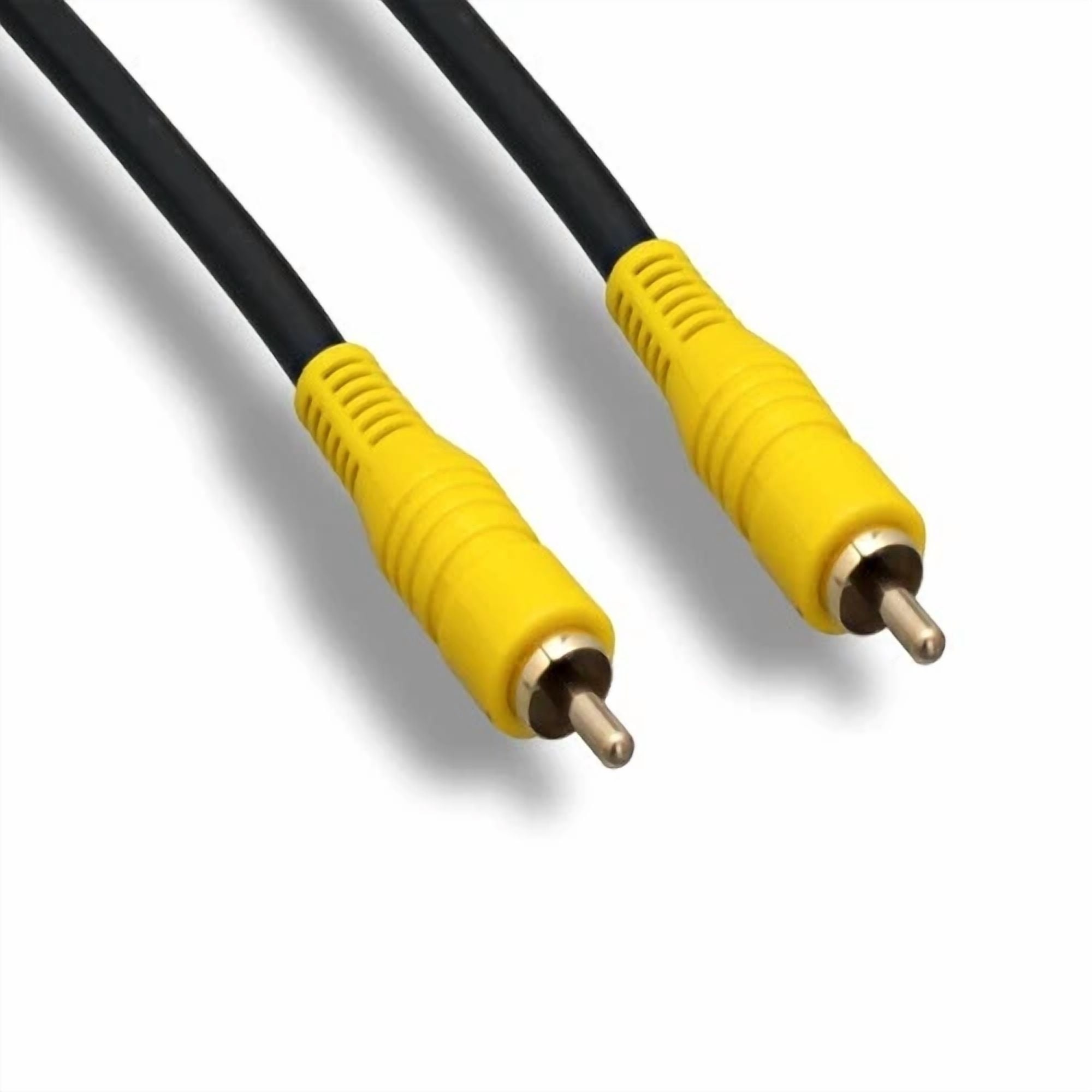 OPAL- Kntk 25 Ft Rca Composite Video Cable Gold-Plated For Dvd Vcr Cam ...