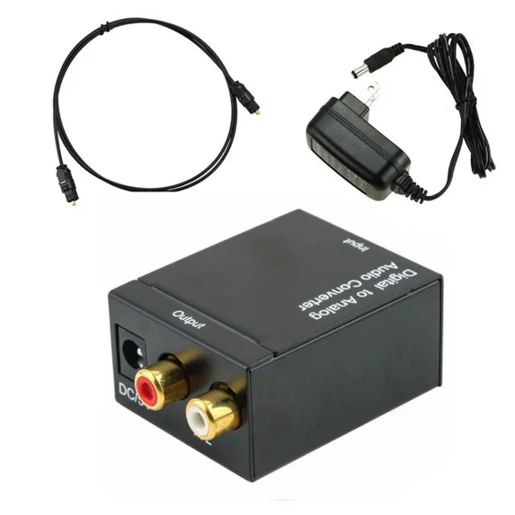 OPAL- Optical Coaxial Toslink Digital To Analog Audio Converter Adapter ...