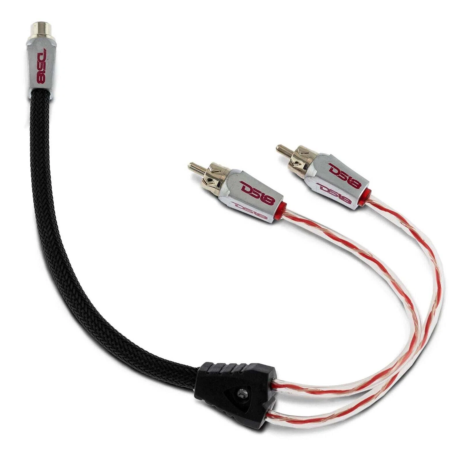 OPAL- Rca Audio Y Adapter 1 Female 2 Male Jack Splitter Red Hqrca1F2M ...