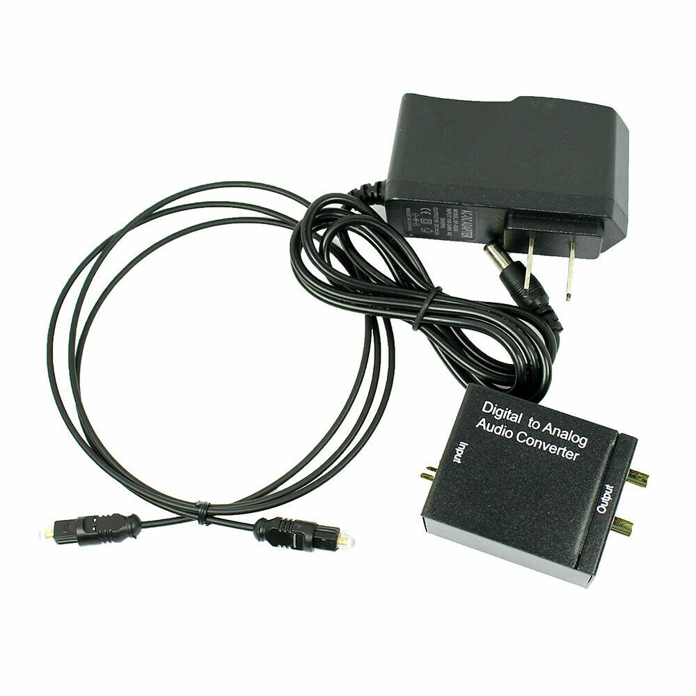 OPAL- Rca Digital To Analog Toslink Coaxial Audio Converter Adapter ...