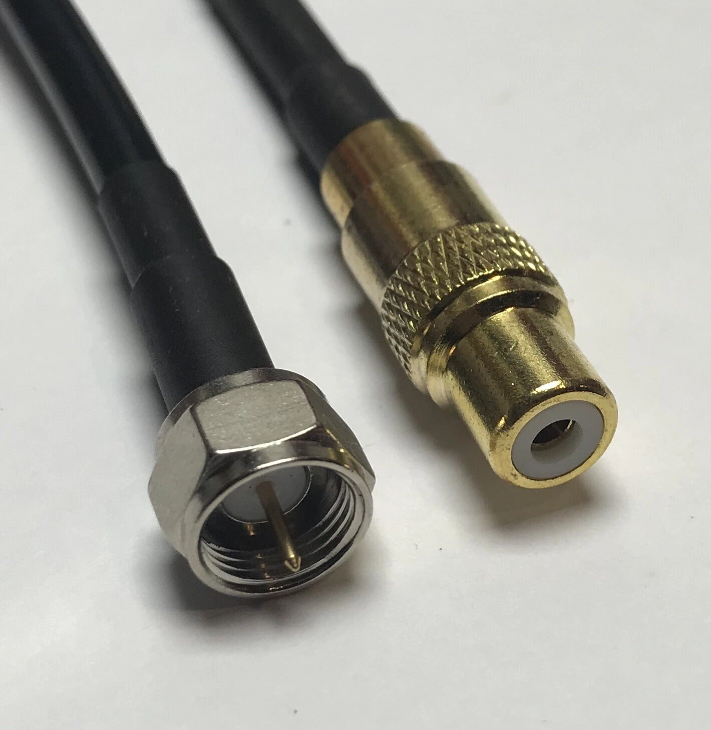 OPAL- Rca Female To F Type(Tv) Male Plug 4 Feet Rf Coax Cable Adapter ...