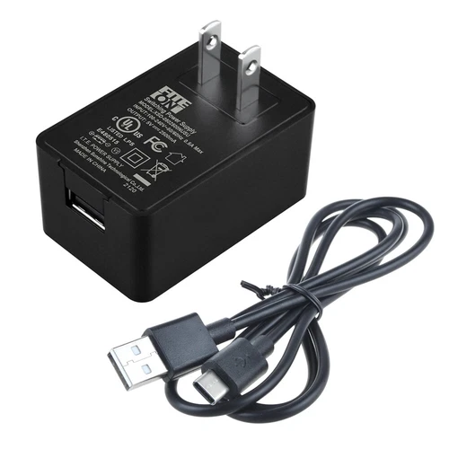 OPAL- Ul Dc Charger Cable Cord Power Wall Plug For Sony Wh-1000Xm3 ...