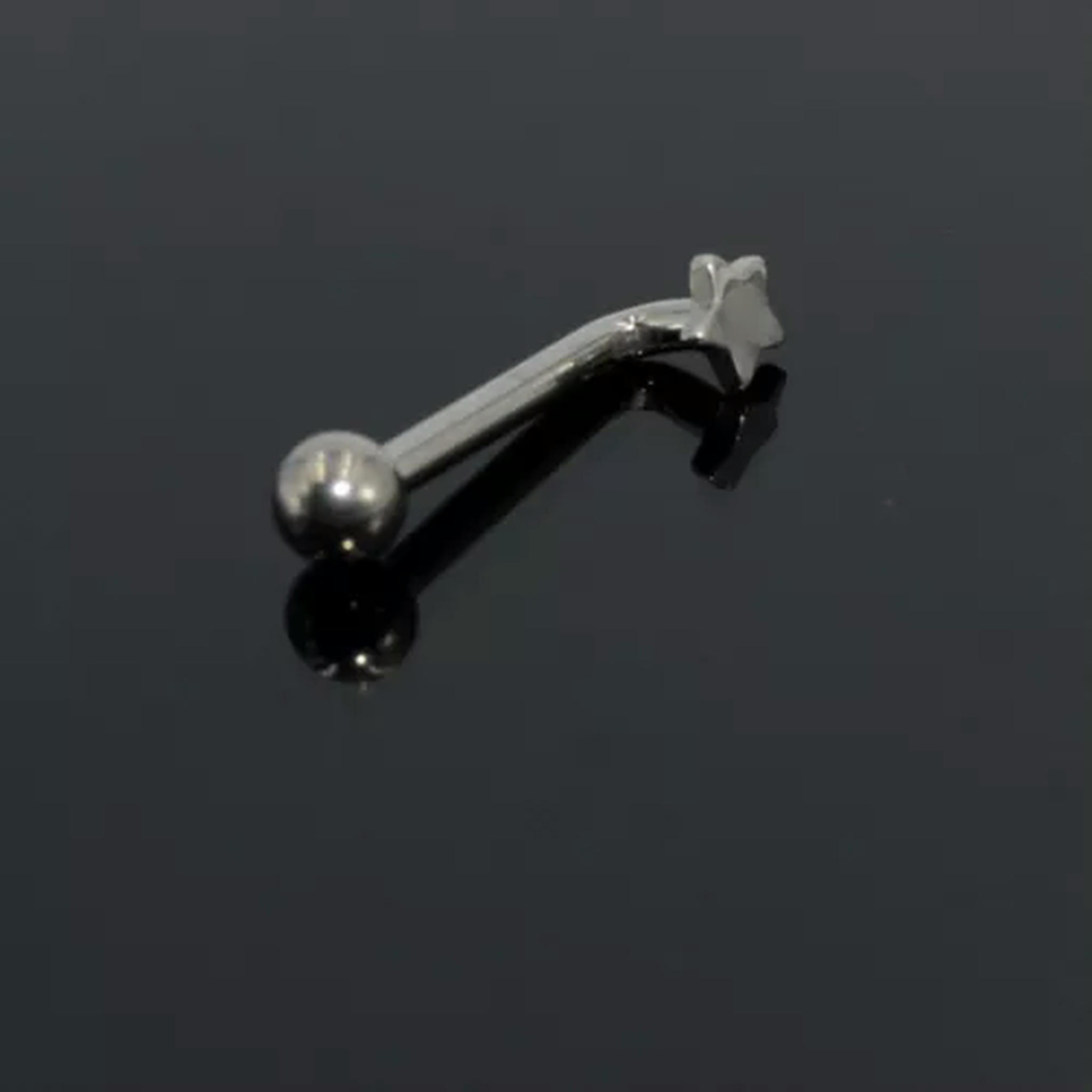 OPALRY 14G Dermal Anchor Top Skin Surface Piercing Titanium Stud Star ...