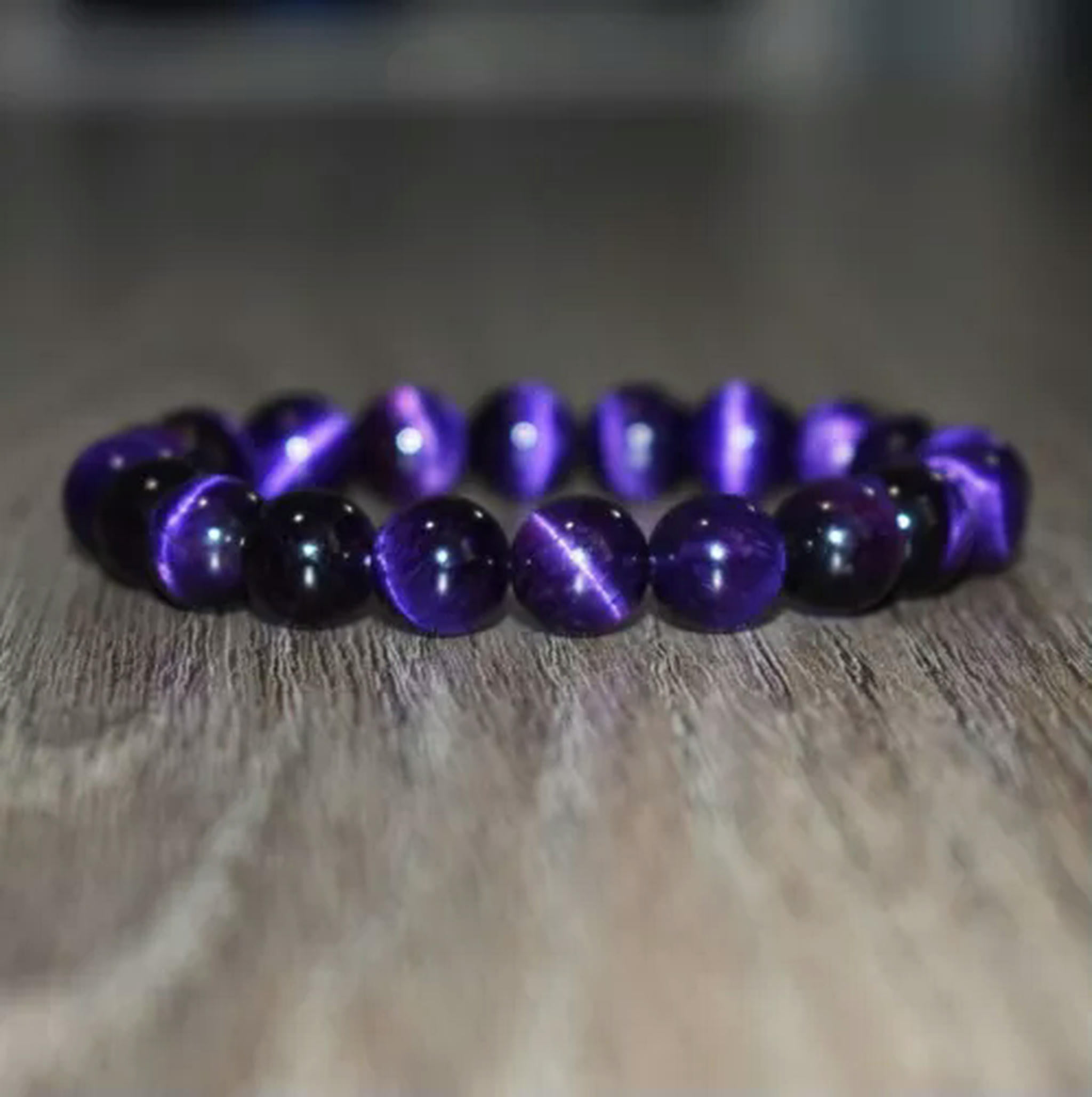 Purple tiger eye stone store