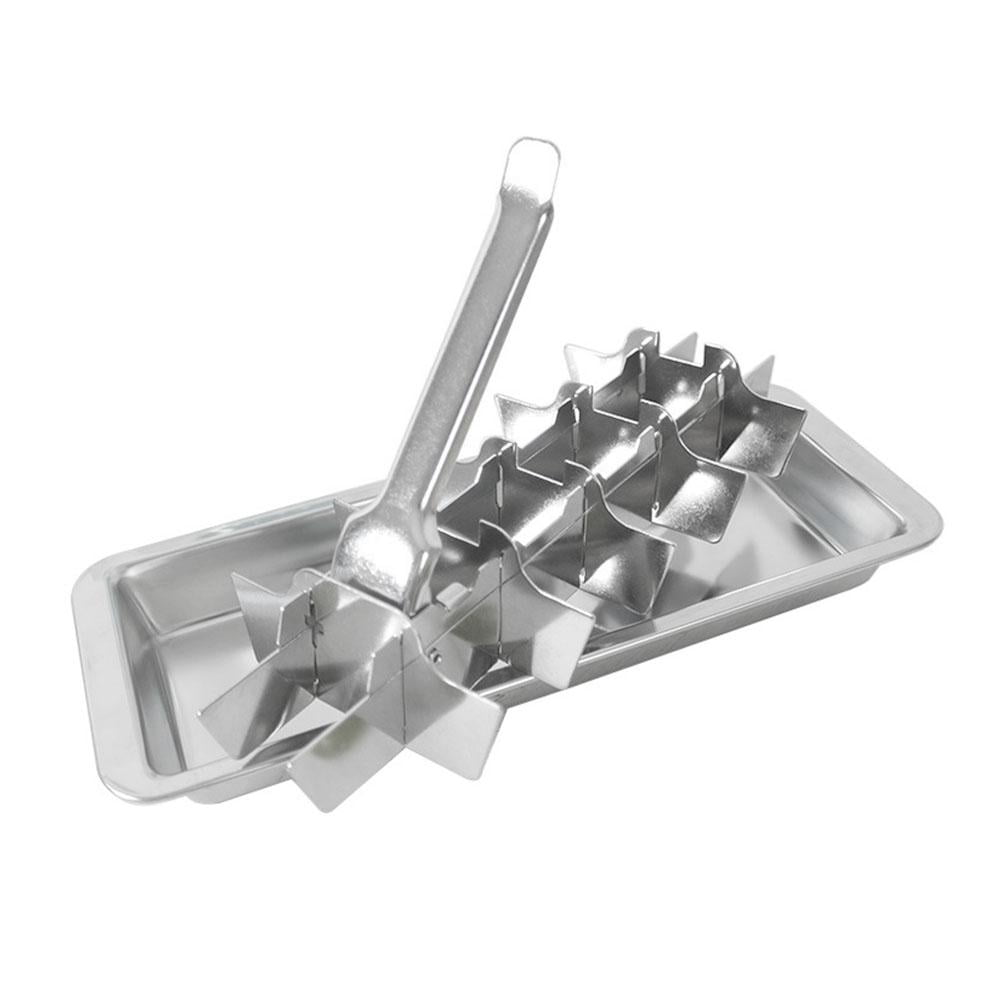 OPDBN 1 Set Of 304 Stainless Steel Quick Ice Maker Ice Tray Ice Cream ...