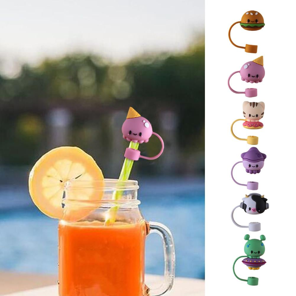 OPDBN 10mm Aaa Type Orange Hamburger 10mm Straw Dust Plug Dust Cover ...