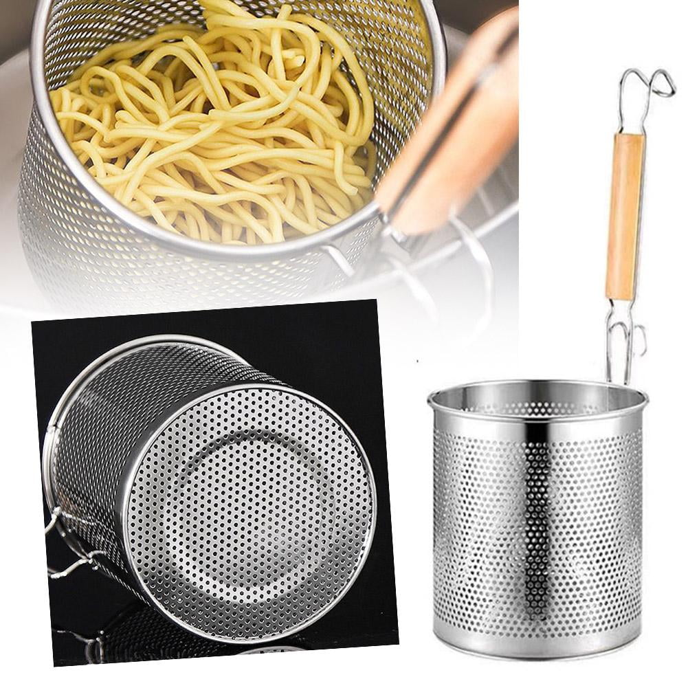 OPDBN 14cm Punched Straight Round Handle Stainless Steel Thickened ...