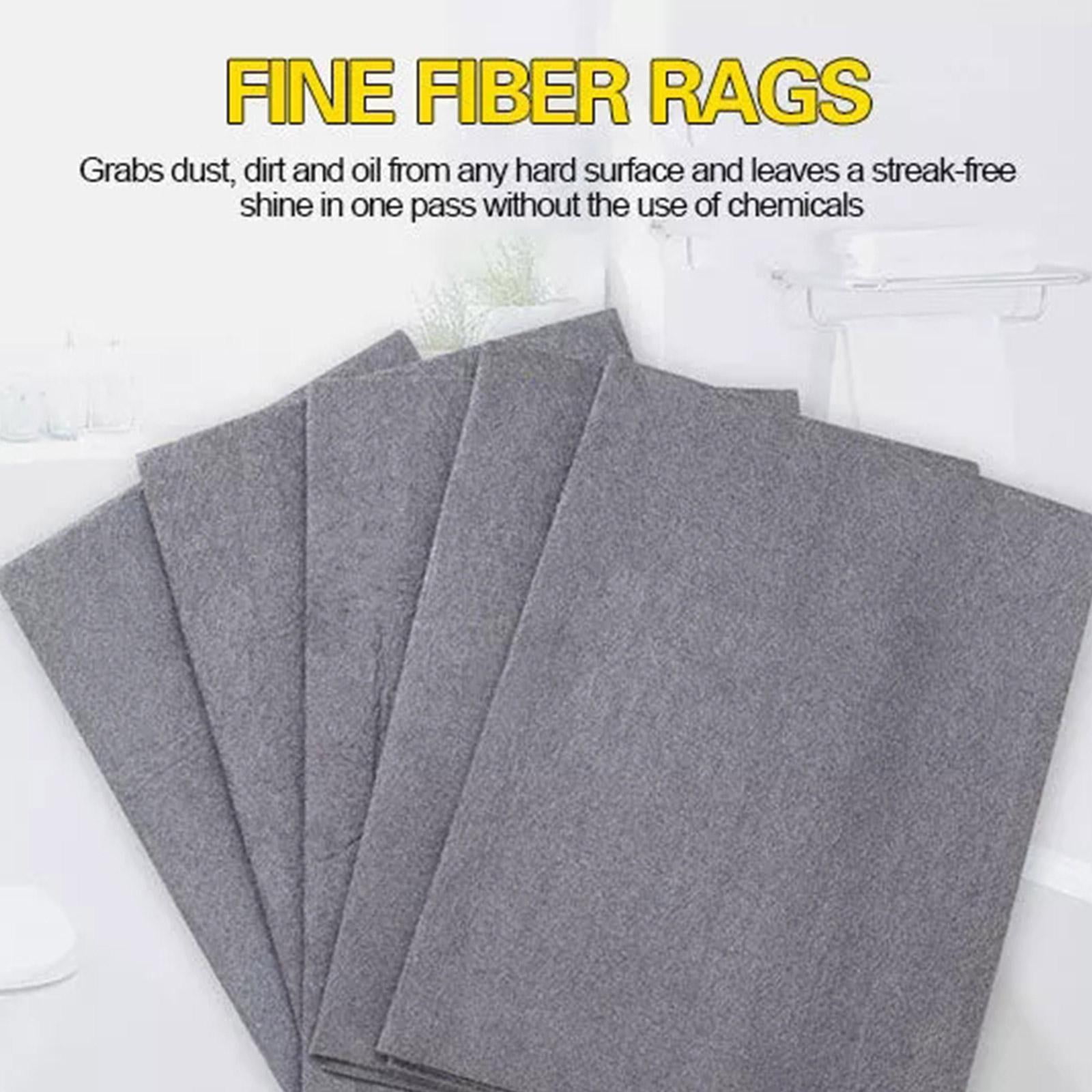 OPDBN Black 40x50 Magic Cloth For Wiping Glass, No Lint, No Water Marks ...