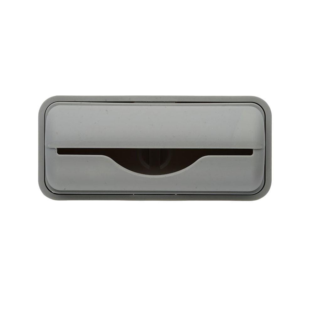OPDBN Garbage Bag Storage Box, Plastic Dispenser Cases Adhesive Mount ...