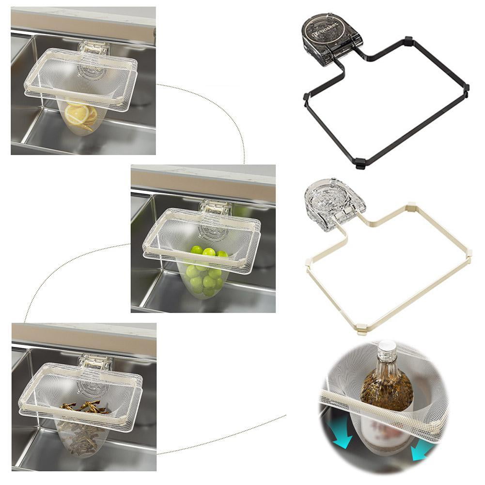 OPDBN Transparent Gray + 50 Drain Net Kitchen Disposable Filter ...