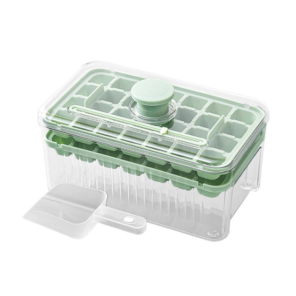 OPDBN Light Green 56-Grid Ice Cube Mold Frozen Ice Cube Artifact Food ...
