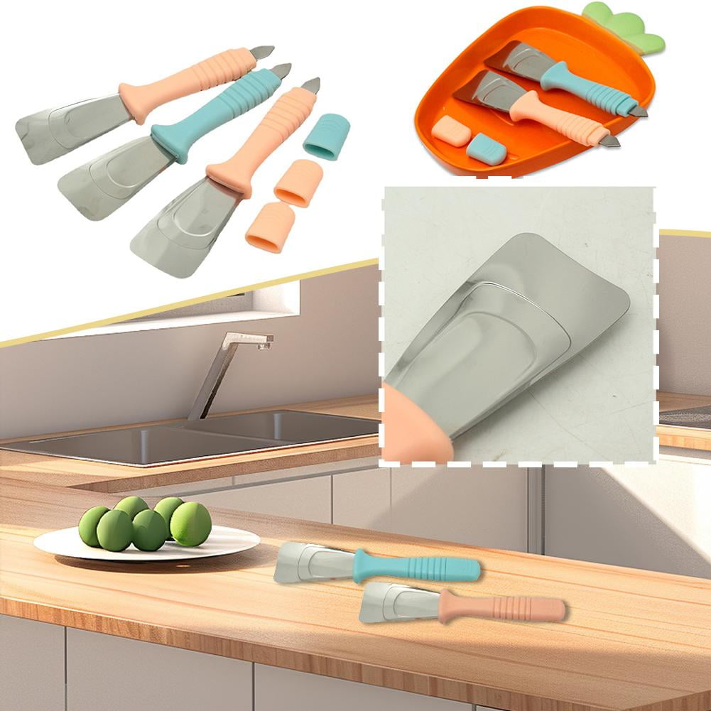 OPDBN Nordic Blue Kitchen Deicing Shovel Stainless Steel Deicer Clean ...