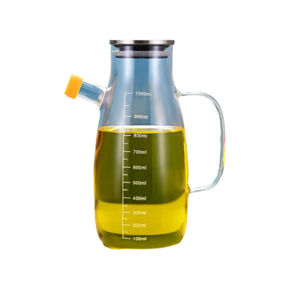 OPDBN Olive Oil Bottle Drizzler Vinegar Lead-Free Glass Bottle with ...