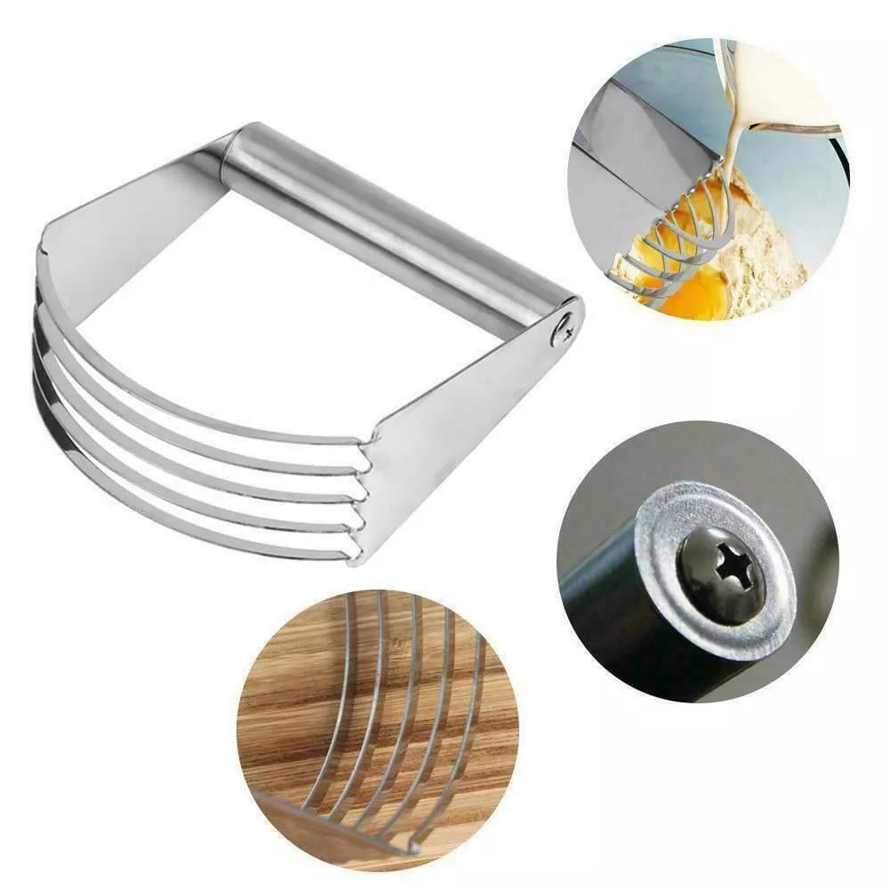 OPDBN Pastry Blender Professional Stainless Steel Dough Blender Scraper ...