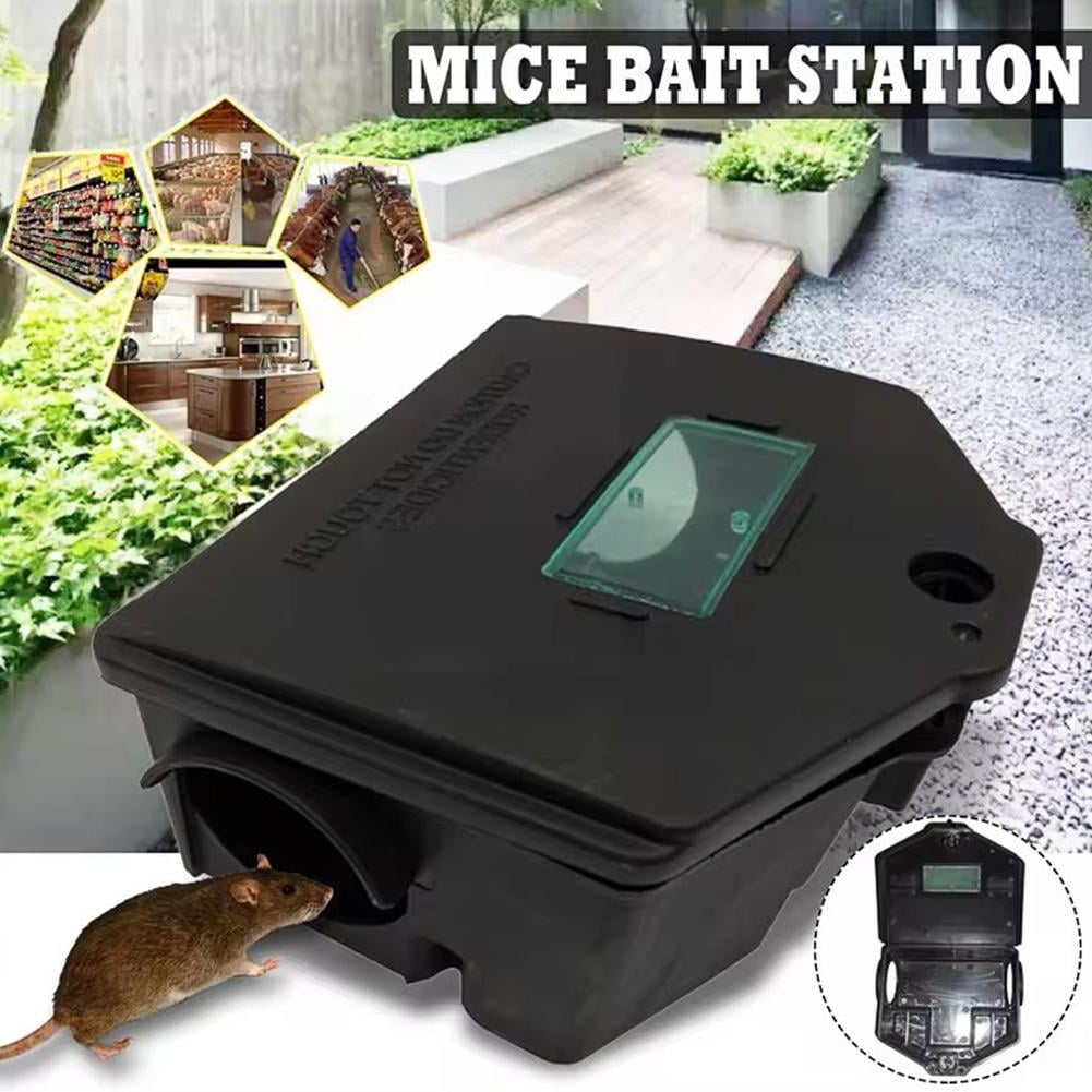 OPDBN RatKil Rat Bait Box Large Rat Mouse Bait Station For Poison Grain ...