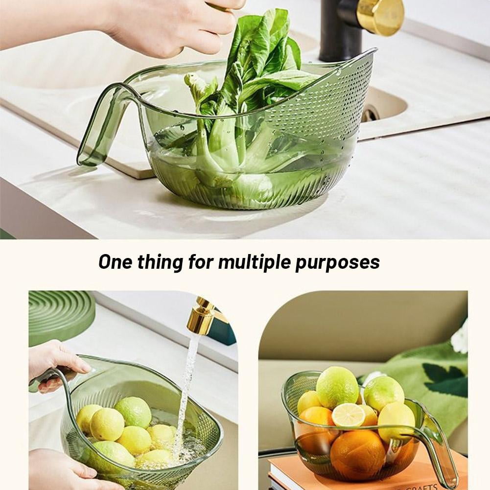 OPDBN Rice Washing Filter Strainer Basket Sieve Colander Vegetable ...