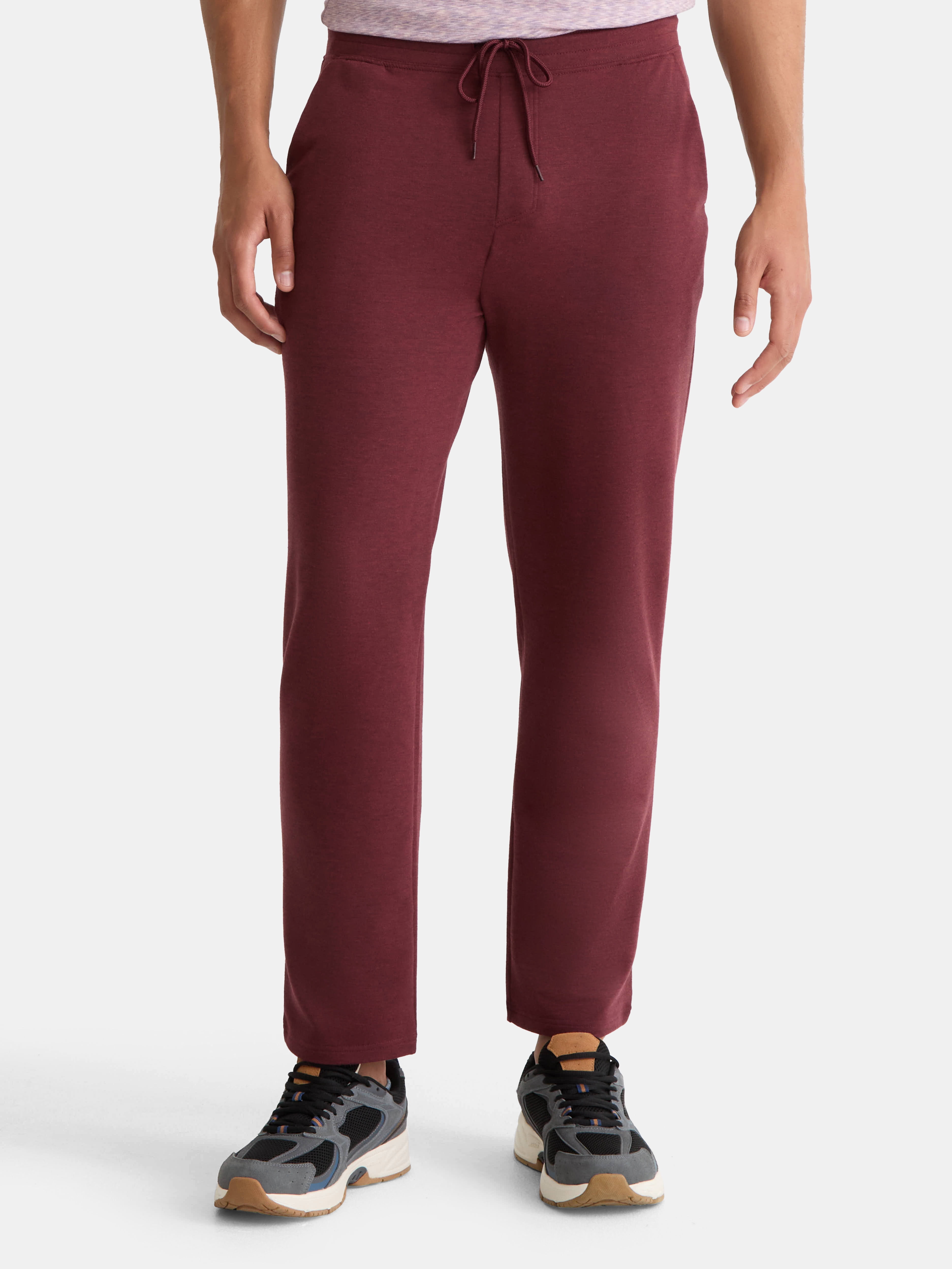 Athletic Works Men's and Big Men's Performance French Terry Open Leg ...