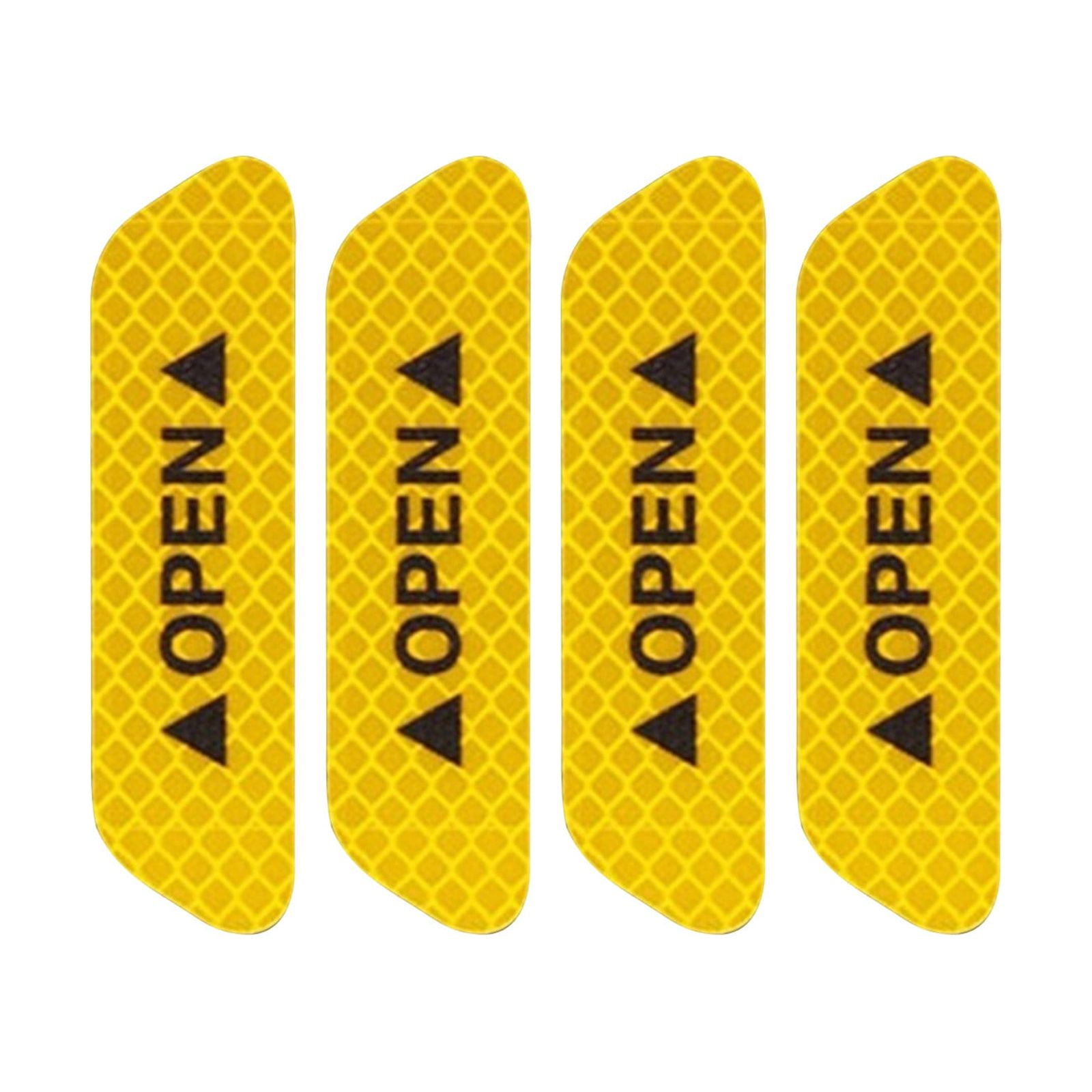 OPEN Car Sticker Open Door Safety Reminde Sticker Car Safety Decoration ...