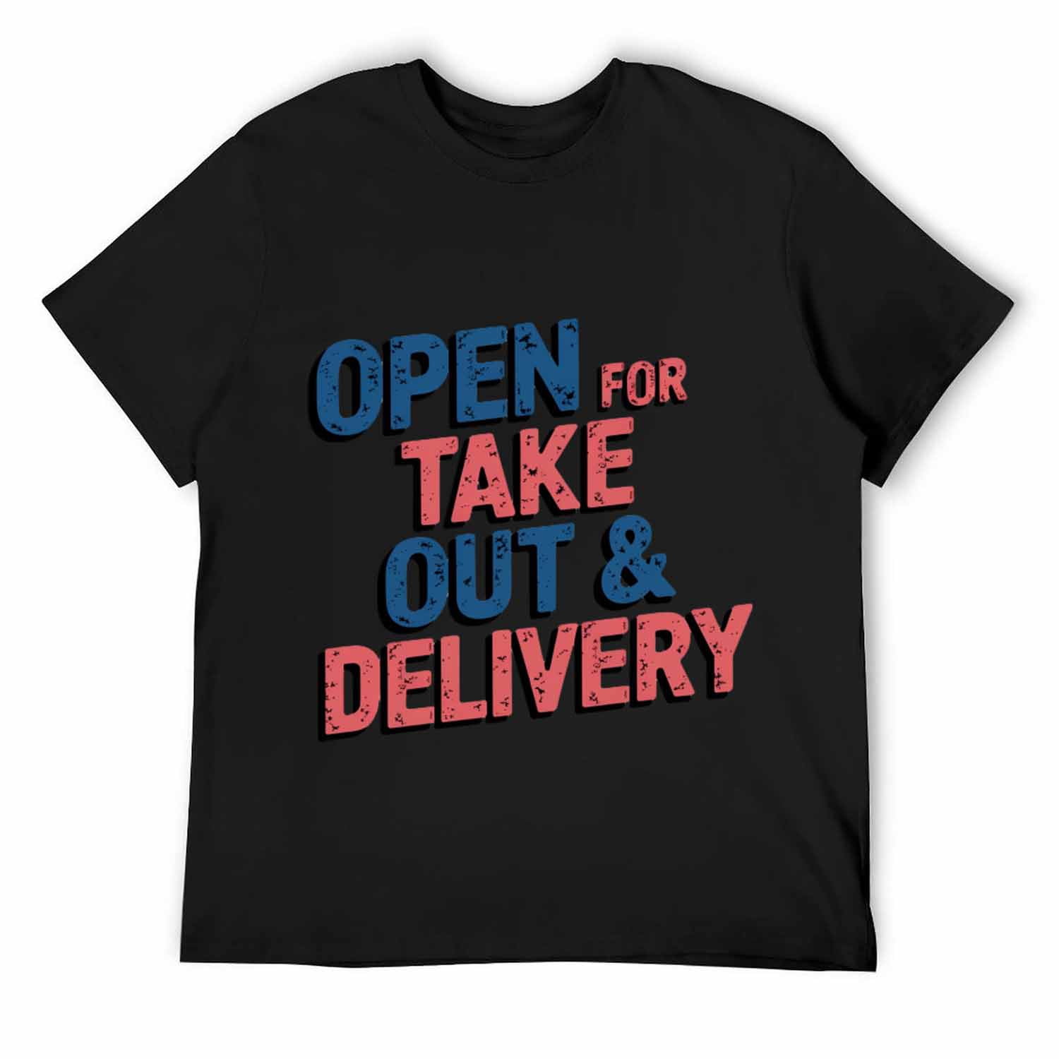 OPEN FOR TAKE OUT & DELIVERY Gifts Retro Vintage Sweatshirt - Walmart.com
