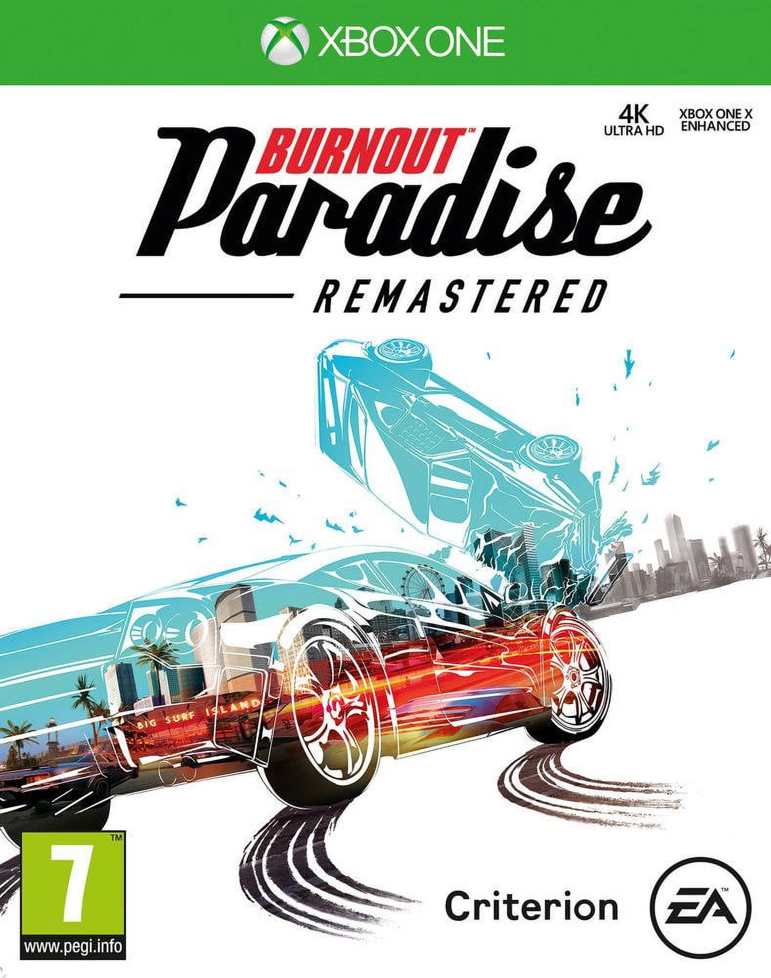 OPEN PACKAGE SPECIAL: Burnout Paradise Remastered (XONE Xbox One) The ...