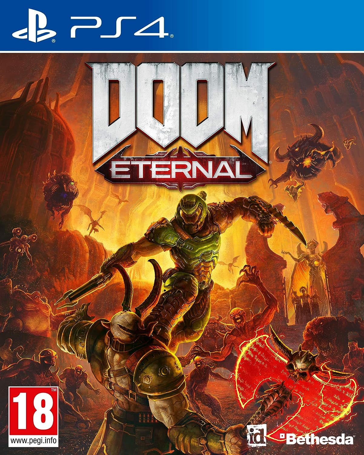 OPEN PACKAGE SPECIAL: DOOM Eternal (Playstation 4 / PS4) Raze Hell ...