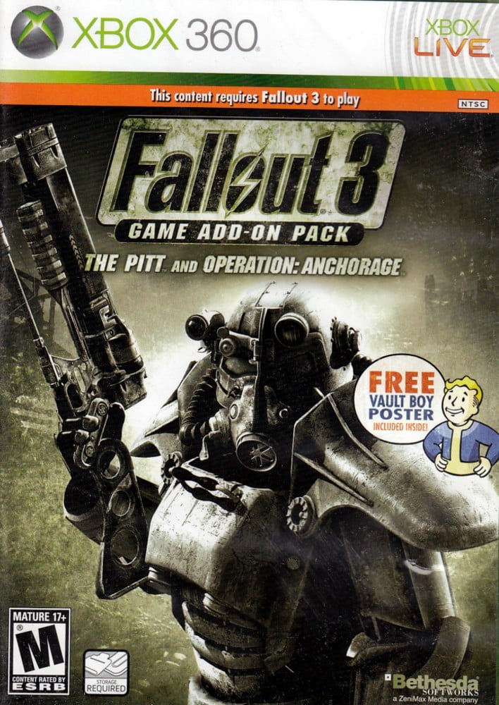 OPEN PACKAGE SPECIAL: Fallout 3 Add-On Pack ~ The Pitt and Operation ...