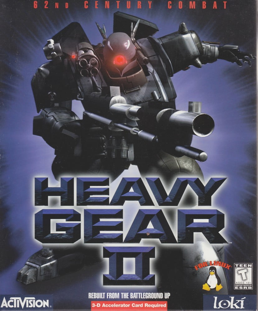 OPEN PACKAGE SPECIAL: Heavy Gear II Game for Linux Operating System ...